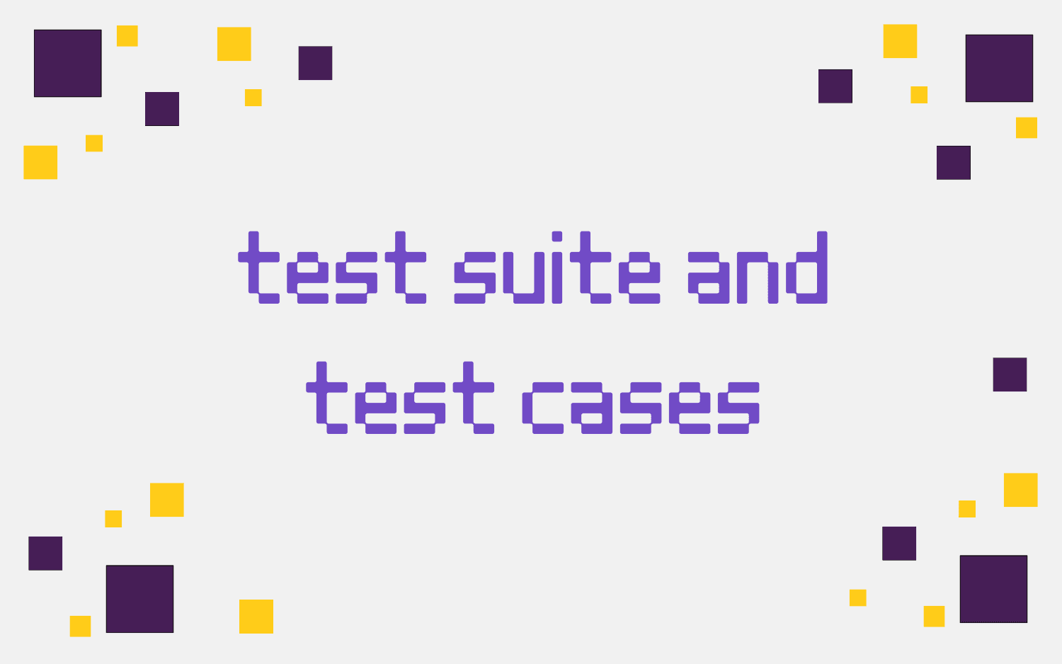 Create Test Suite And Test Cases With Bugbug