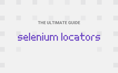 Selenium Cheat Sheet: Commands and Locators
